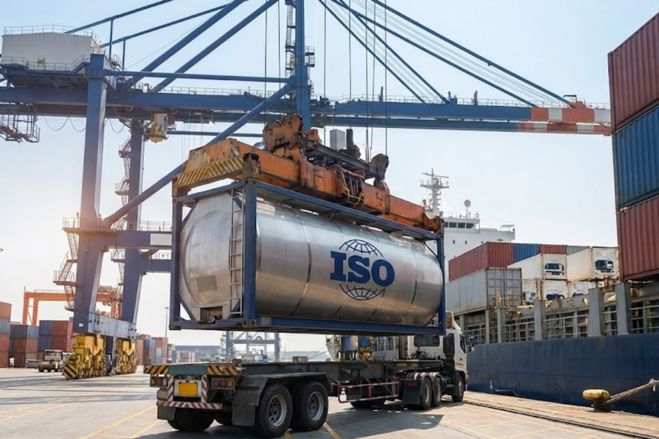 Understanding ISO Tank Container Transport: Their Role in Global Liquid ...