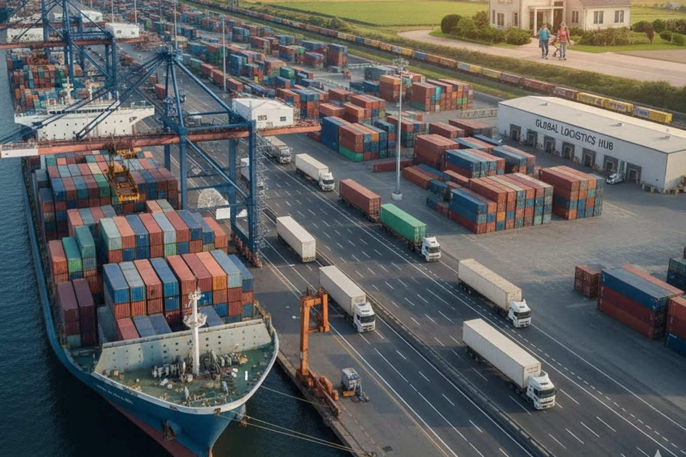 Container Shipping Explained: From Port to Final Destination - LTB Shipping